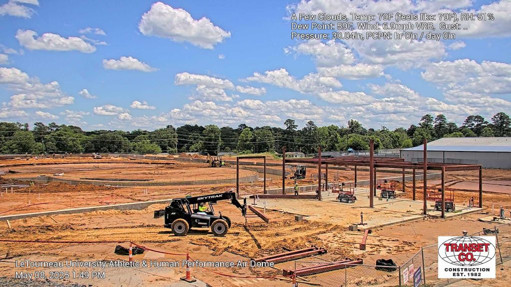 Project Spotlight: LeTourneau University’s Athletic Dome | Transet Co.